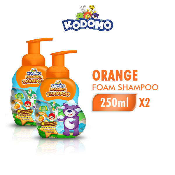 [Paket isi 2] KODOMO Shampoo ORANGE Botol 250ML | Lazada Indonesia