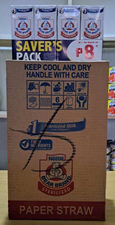 Bear Brand Sterilized 200ml (32packs x 200ml) - 1 Box | Lazada PH