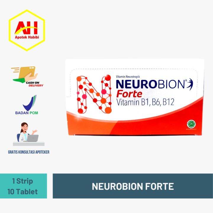 Neurobion forte Neu robion Neuro Bion Forte Porte Vorte 1 strip isi 10 ...