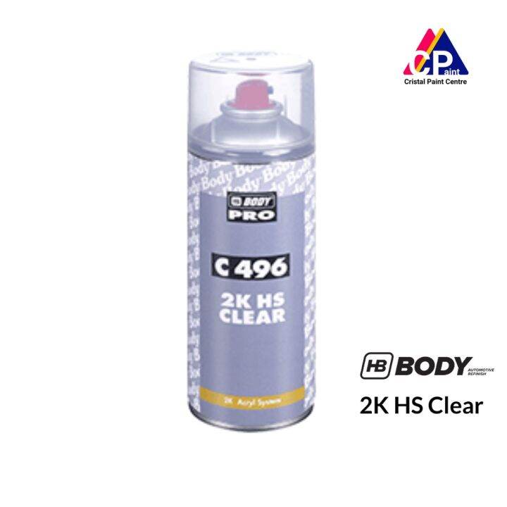 HB Body C496 2K HS Clear 400ml | Lazada