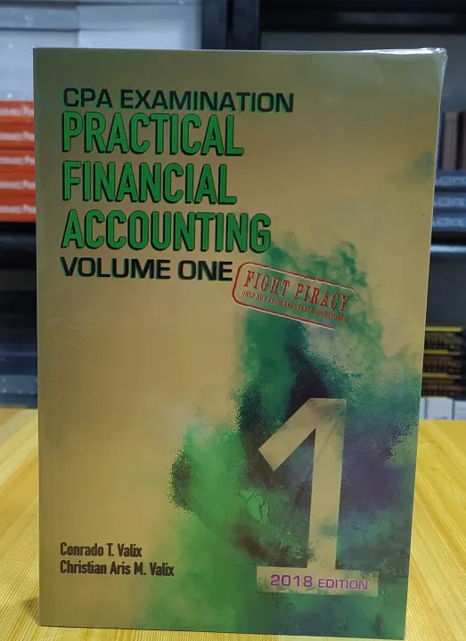 CPA Examination Practical Financial Accounting volume 1 by Conrado T ...