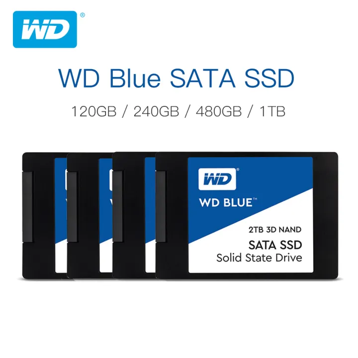 Wes-term Digi-tal Blue SSD interne Solid State Disque 250GB 500GB 1TB ...