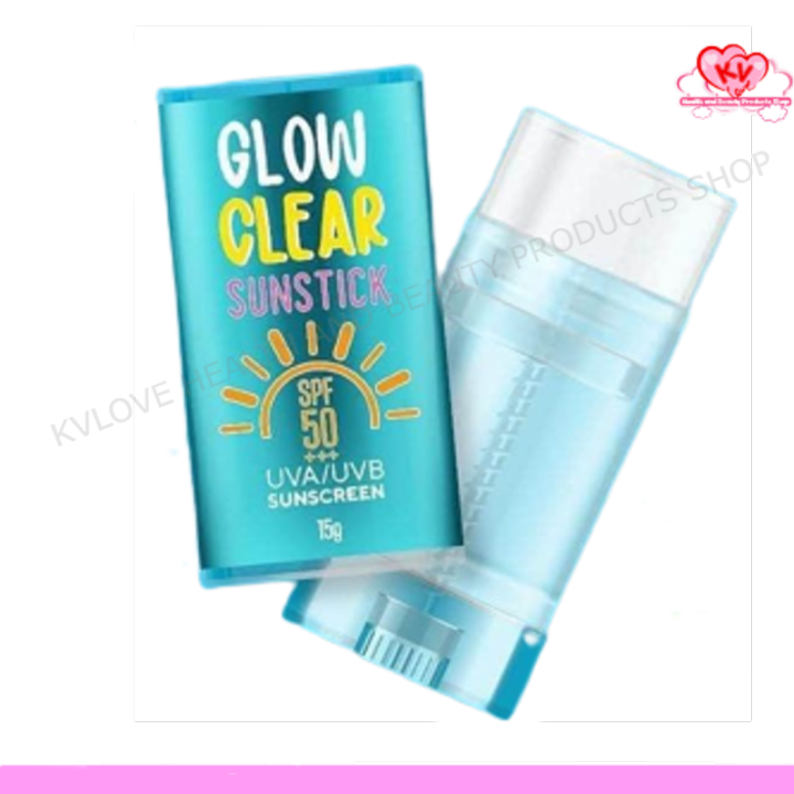 Glow Clear Sun Stick SPF50 UVA/UVB Sunscreen 15g | Lazada PH