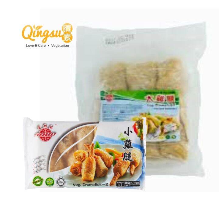 Everbest, Vegetarian Frozen Drumstick (S / L) (280g / 500g) (10pcs ...