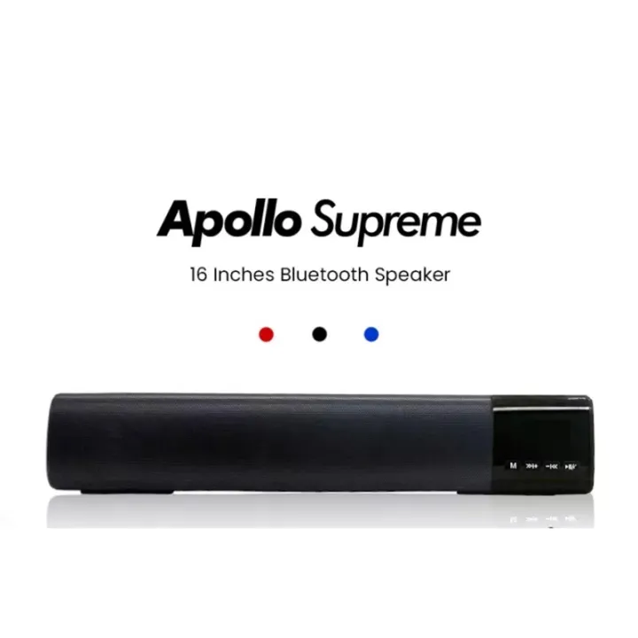 Suntex Apollo Supreme Portable SoundBar Wireless Bluetooth Speaker ...