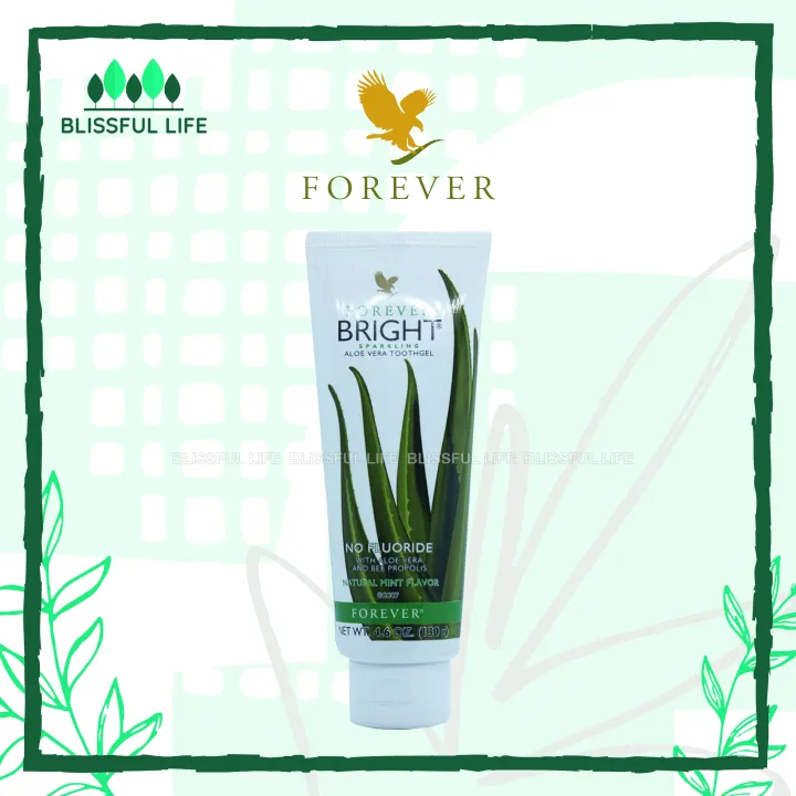 Forever Living Bright Sparkling Aloe Vera Toothgel (130g) (1pc) | Lazada PH