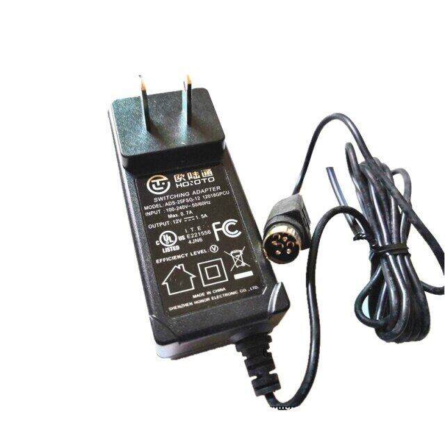 [COD]12โวลต์1.5A 4ขาอะแดปเตอร์สำหรับ Hikvision บันทึกวิดีโอ CWT KL ...