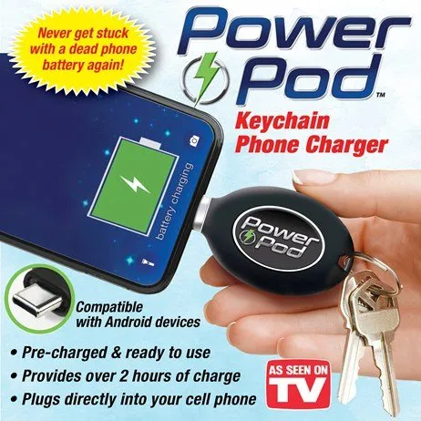 Cq!Power Pod - Key Chain Phone Charger | Lazada PH