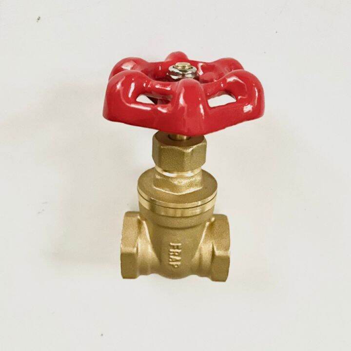 Stop Kran air Kuningan FRAP 1/2 inch - Stop Keran Air Putar Gate Valve ...