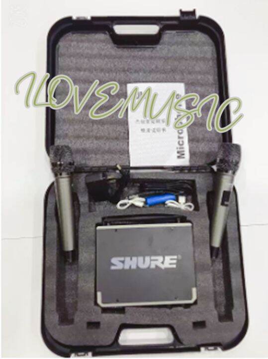 SHURE SG-900 Newest wireless microphone with charging function[tested ...