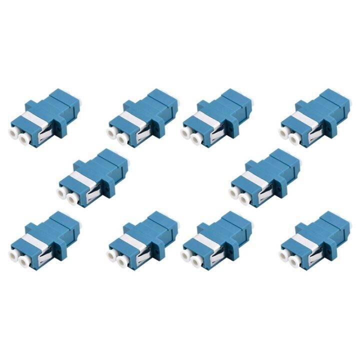 LC Fiber Optic Adapter - LC to LC Duplex Singlemode Coupler - 5 Pack ...