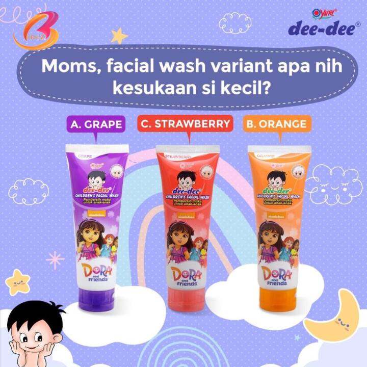 Yuri Dee-dee Children Facial Wash Sabun Cuci Muka untuk Anak Deedee Facewash anak Face wash ...