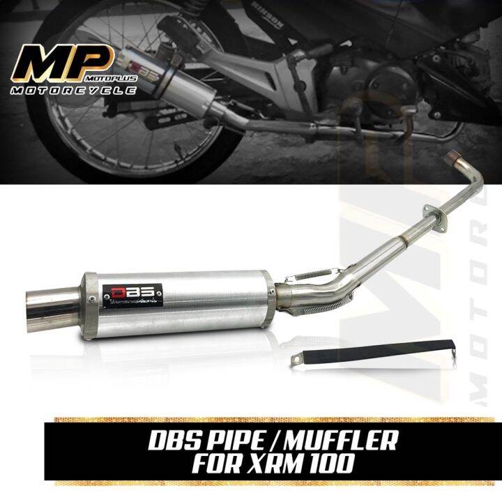 DBS PIPE/MUFFLER FOR XRM 100/ XRM 110 MOTOPLUS | Lazada PH