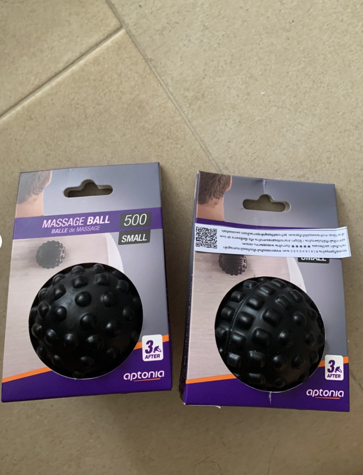Aptonia Massage Ball ลูกบอลนวดตัวหลังออกกำลังกาย ดีไซน์ขนาดกะทัดรัด ...