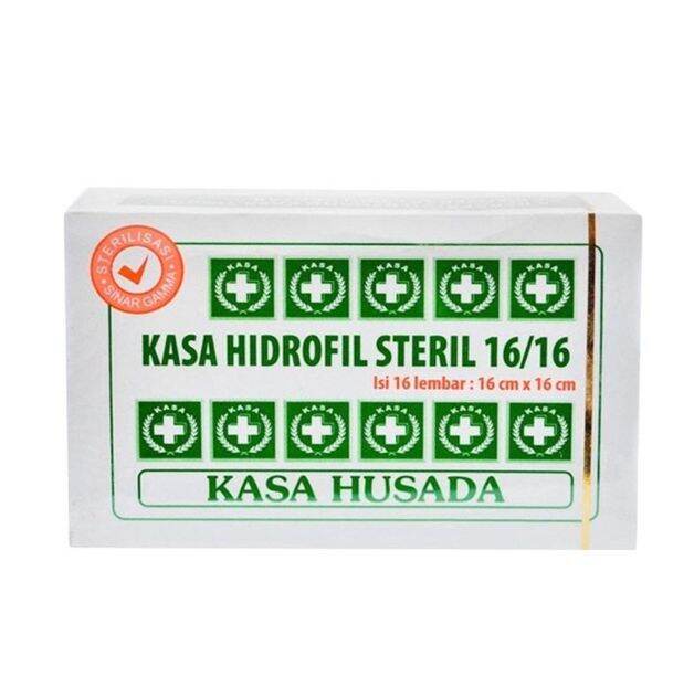 Husada Kasa Steril 16 sheets 16x16 cm | Lazada Indonesia
