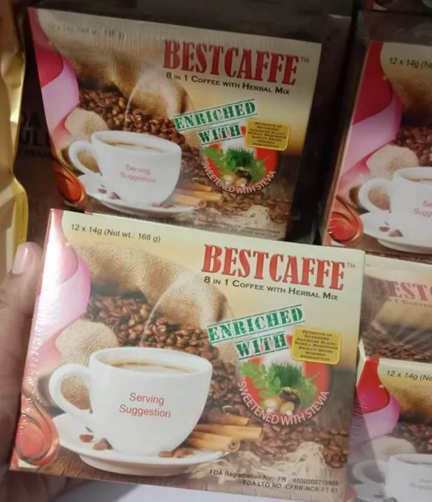 Bestcaffe 8in1 Herbal Mix Enriched with Stevia Coffee | Lazada PH