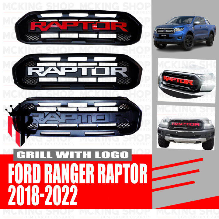Ford Ranger 2018-2022 Front Raptor Grill with Raptor Logo | Lazada PH