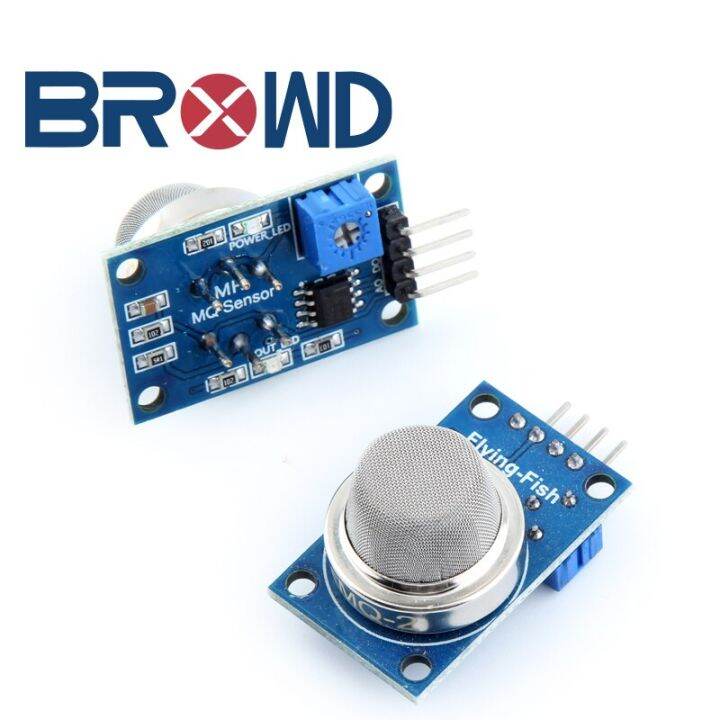 MQ-2 Smoke Sensor Module Combustible Gas and Smoke Detection Module ...