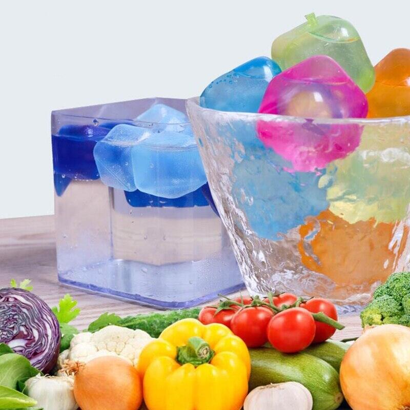 แม่พิมพ์ทำน้ำแข็งและไอศกรีม 6x Plastic Ice Cubes Washable - ช้อปปิ้ง ...