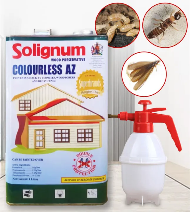 1000ml Solignum Wood Preservative Brown or Colourless 1 Liter Prevents ...