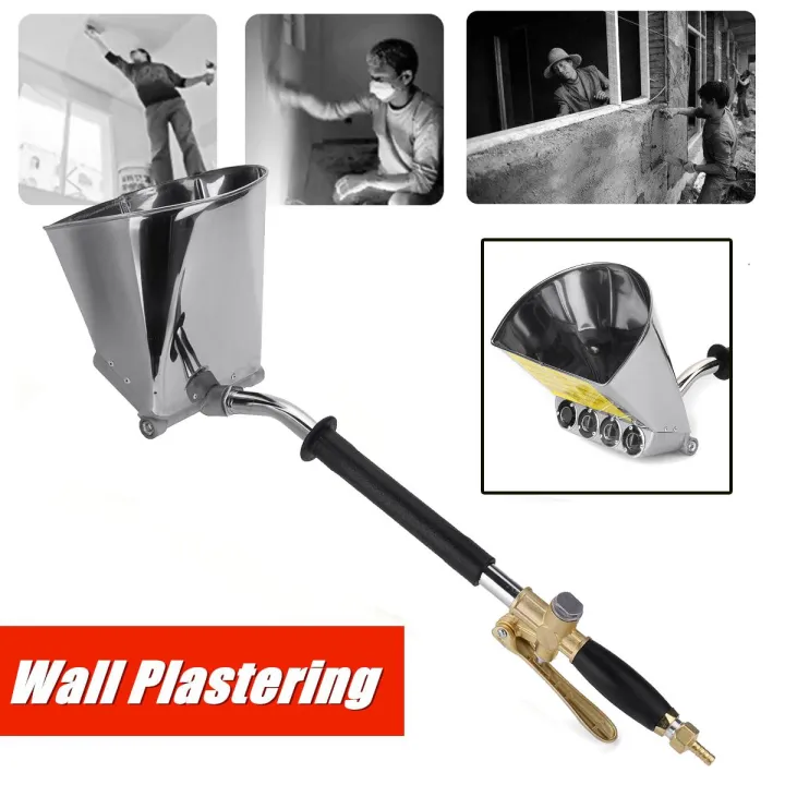 Mortar Sprayer Wall Mortar Stucco Shovel Hopper Ladle Cement Spray ...