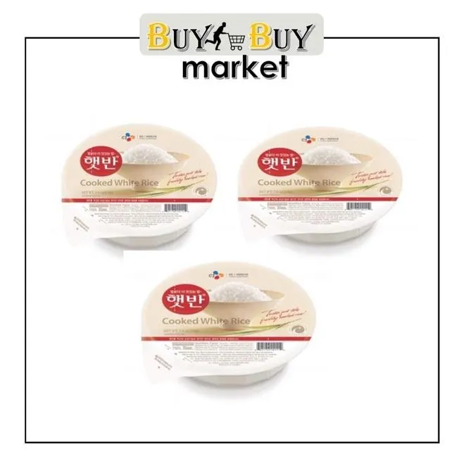 84 food Cj Hetban Cooked Rice (210g x 3pcs) | Lazada PH