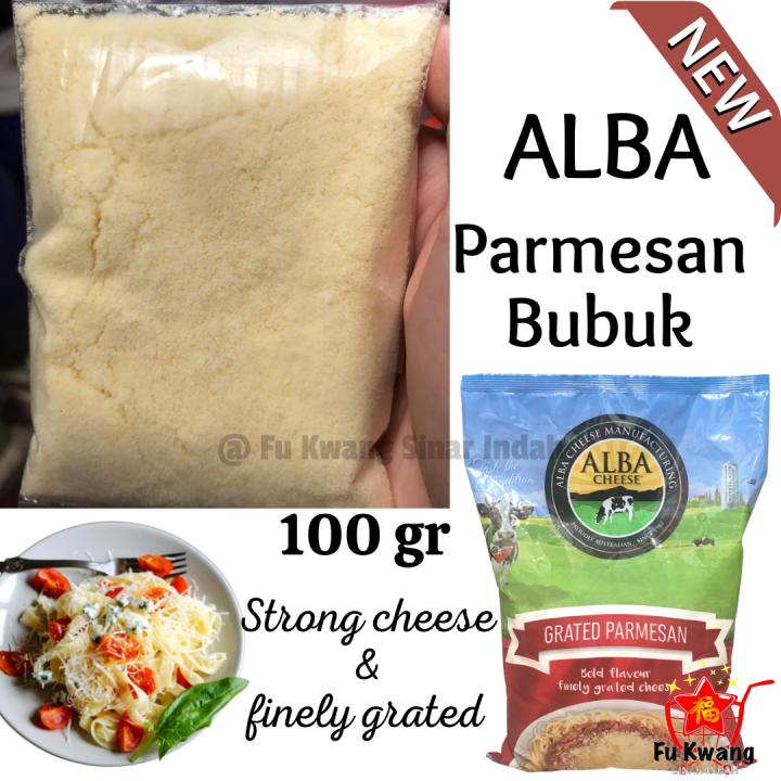[PREMIUM] Alba Parmesan Bubuk / Keju Parmesan / Grated Parmesan ...