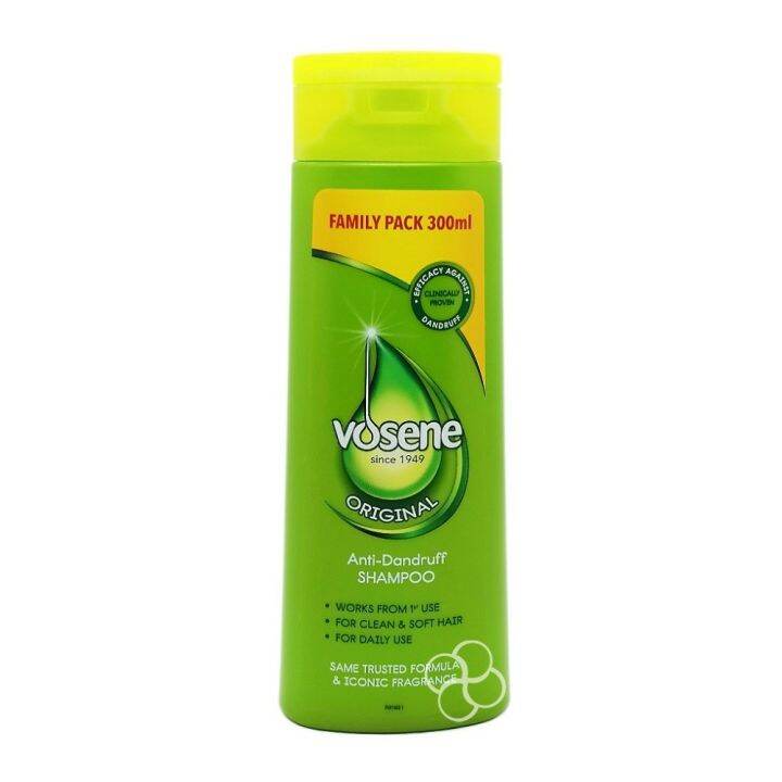 Vosene Original Anti-Dandruff Shampoo 300mL | Lazada PH