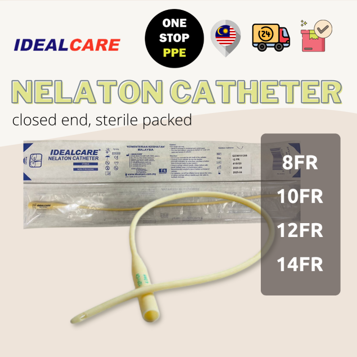 [OneStopPPE] Nelaton Premium Foley Catheters - Siliconized Sterile ...