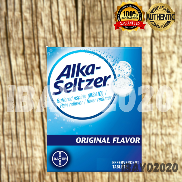 ALKA-SELTZER ORIGINAL FAST RELIEF OF HEADACHE, MUSCLE AND BODY ACHES 2 ...