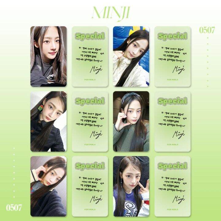 MIUBO Girls Group Cards NewJeans Postcards Idol Album Card HD Photo ...