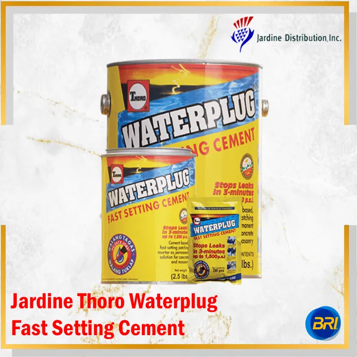 Jardine Thoro Waterplug Fast Setting Cement | Lazada PH