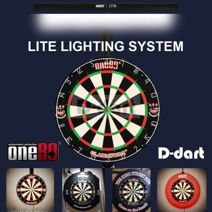 ONE80 LITE DARTBOARD LIGHTING - ONE80 LITE LIGHTING SYSTEM FOR ALL ...
