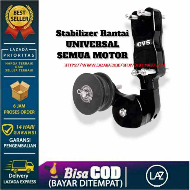 [ HARGA TERBAIK ] Tensioner Stabilizer Rantai Motor Full CNC Chain ...