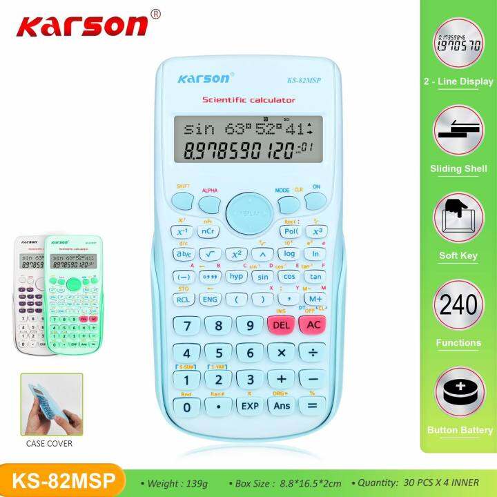Scientific Calculator Original For Office and Student Clear Display ...