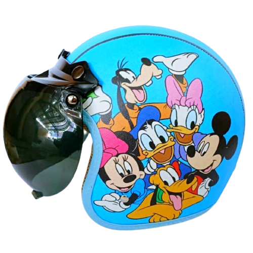 Helm Anak Bogo Junior Karakter Donald Bebek 6-12 th - Kulit - Free ...
