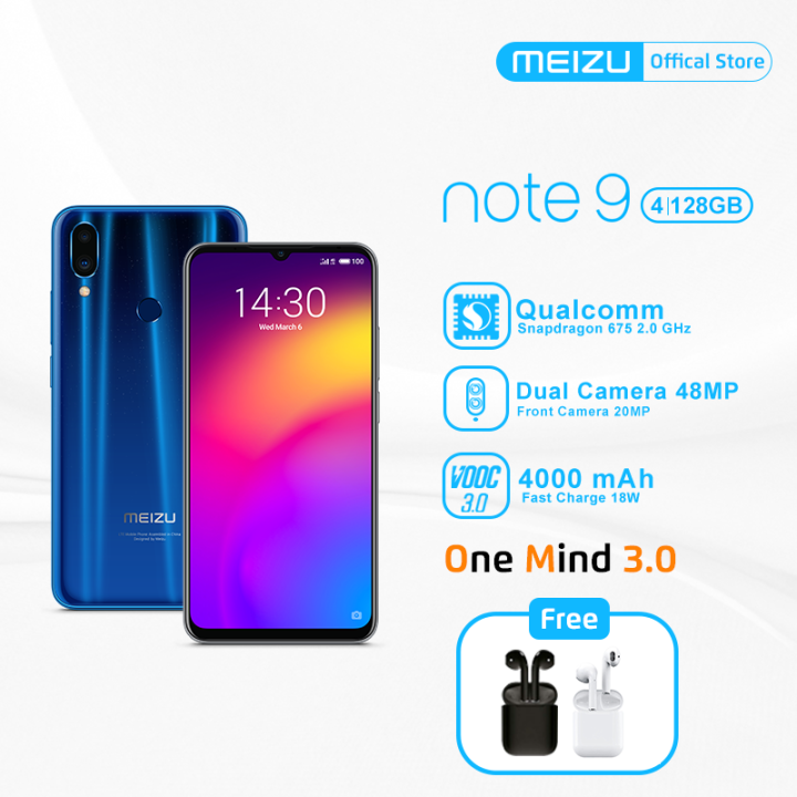 MEIZU Note 9 RAM 4 GB/ROM 128 GB Snapdragon 675 เล่นเกมถ่ายรูป | Lazada.co.th