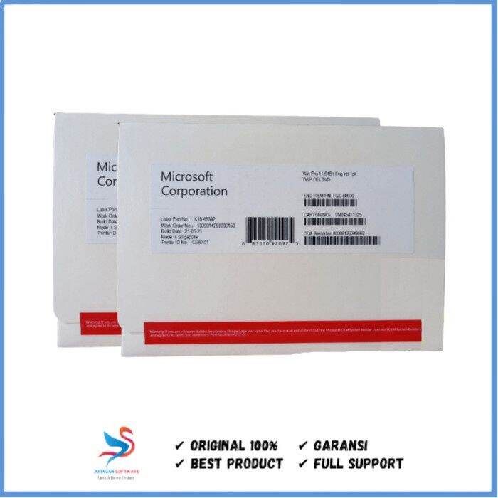 Windows 11 Pro OEM DVD Fullpack | Lazada Indonesia
