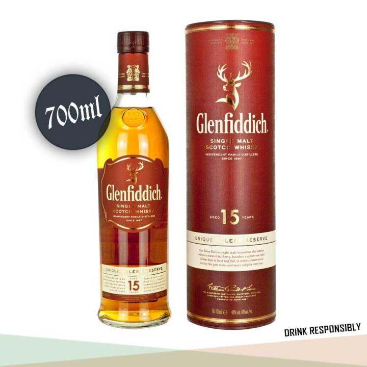 Glenfiddich Aged 15 Years Scotch Whisky 70cl (700ml) / Scotland | Lazada PH