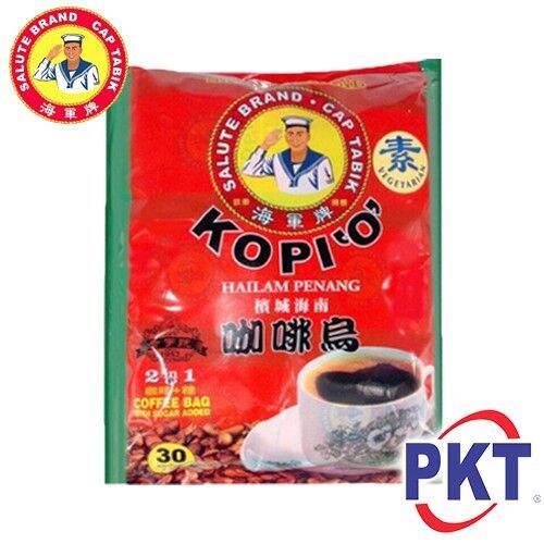 CAP TABIK KOPI O 2IN1 30X30G / SALUTE BRAND KOPI O 2IN1 30X30G | Lazada