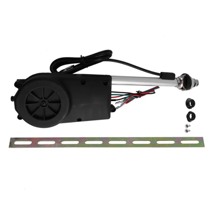 Car Antenna Kit DC12V Electric Aerial Radio Automatic Antenna Booster ...