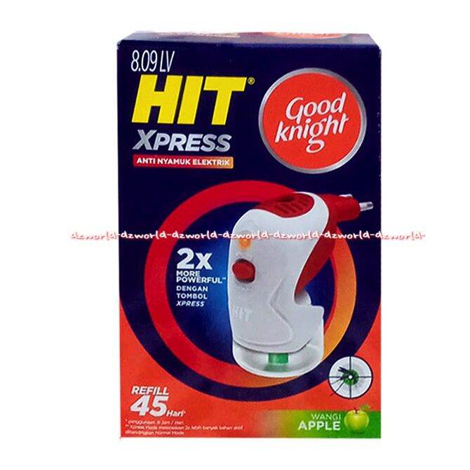Hit Expert Xpress 45malam Obat Nyamuk Apel Hit Colok Listrik Wangi ...