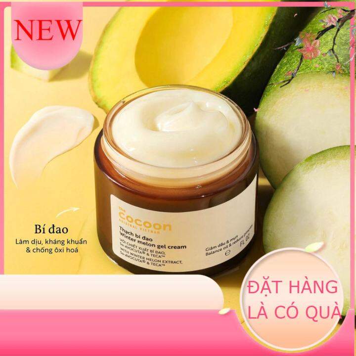 [THE COCOON] Thạch Bí Đao cocoon (kem dưỡng ẩm) cấp ẩm và ngừa mụn 30ml ...