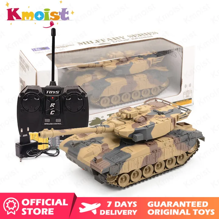 Kmoist RC Tank Battle Launch Cross-Country Tracked Remote Control Vehicle crawler Raido world of ...