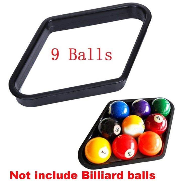 SUPERRR Standard Size 9 Ball Plastic Positioning Table Pool Accessories ...