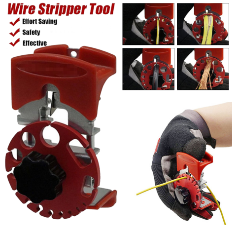 Upgraded Handheld Wire Stripper Adjustable Fast Wire Demolisher ...