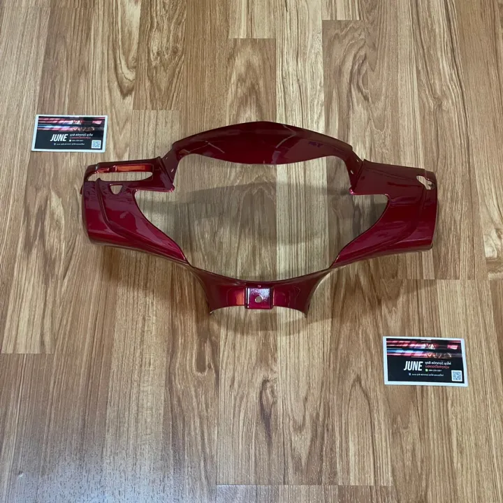 Wave 125 i (ไฟเลี้ยวบังลม) หน้ากากหน้า สีแดงบรอนซ์ R326 | Lazada.co.th