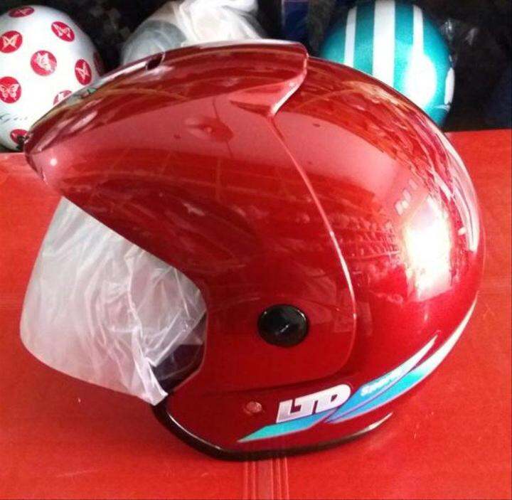 Helm LTD Sport Original 100% Standart Nasional Indonesia warna merah ...