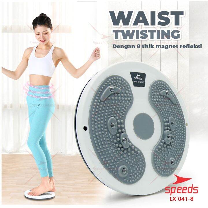 SPEEDS Waist Twisting Magnetic Alat Olahraga Pengecil Perut Alat ...