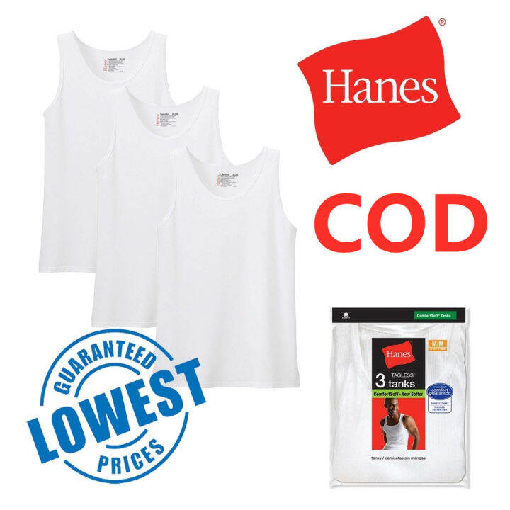 Cotton White Sando 3's pack | Lazada PH